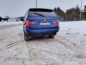 Blue BMW X5 2002 in Tallinn, with an engine capacity of 2.90 L and mileage of 414 thousand km for 2799 €, photo 6 on AUTOMOTO.COM.LV