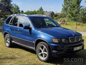 Blue BMW X5 2002 in Riga, with an engine capacity of 3.00 L and mileage of 428 thousand km for 3000 €, photo  on AUTOMOTO.COM.LV