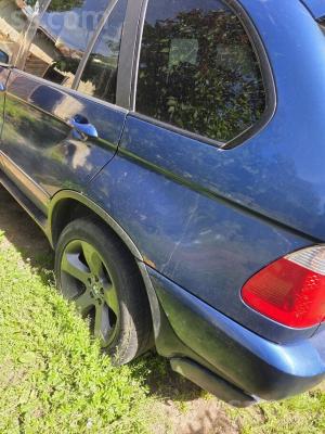 Blue BMW X5 2002 in Riga, with an engine capacity of 3.00 L and mileage of 314 thousand km for 1600 €, photo 15 on AUTOMOTO.COM.LV