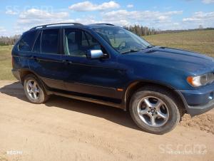Zils BMW X5 2002 Aizkraukle, ar dzinēja tilpumu 3.00 L un nobraukumu 457 tūkst. km par 1700 €, foto 4 vietnē AUTOMOTO.COM.LV