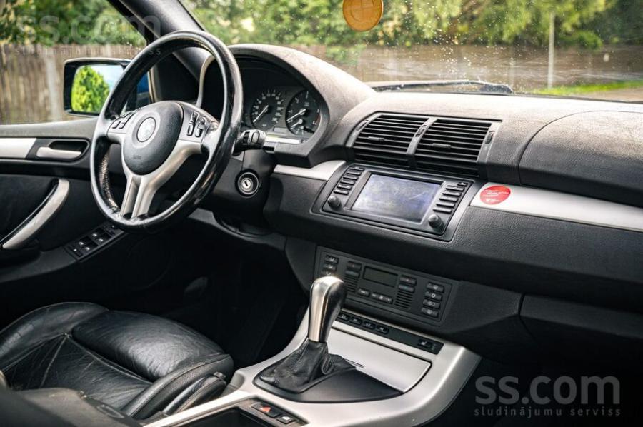 Zils BMW X5 2002 Rīga, ar dzinēja tilpumu 3.00 L un nobraukumu 397 tūkst. km par 3990 €, foto 8 vietnē AUTOMOTO.COM.LV