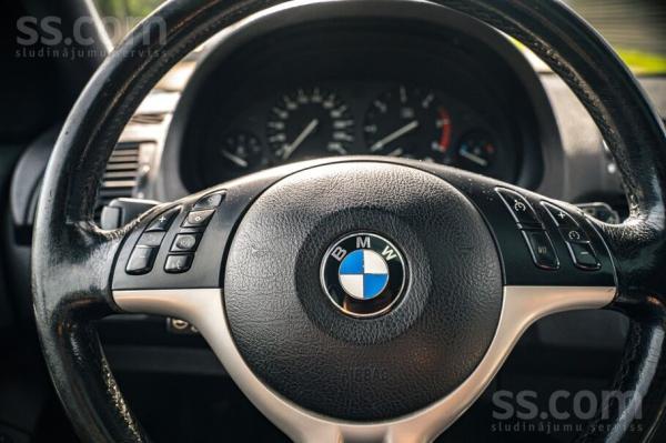Blue BMW X5 2002 in Riga, with an engine capacity of 3.00 L and mileage of 397 thousand km for 3990 €, photo 10 on AUTOMOTO.COM.LV