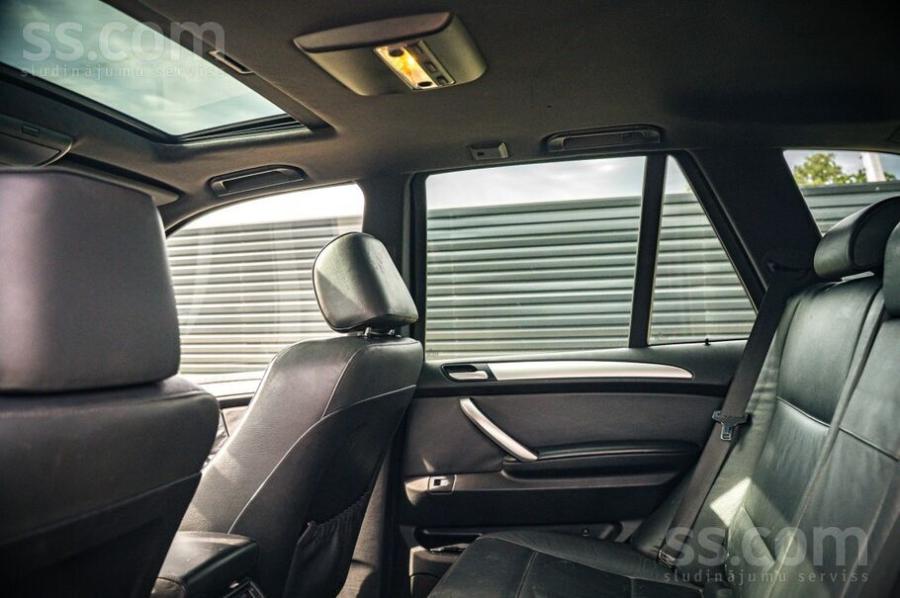 Zils BMW X5 2002 Rīga, ar dzinēja tilpumu 3.00 L un nobraukumu 397 tūkst. km par 3990 €, foto 17 vietnē AUTOMOTO.COM.LV