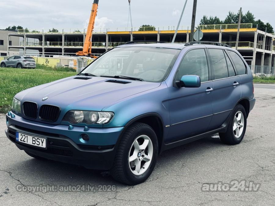 Zils BMW X5 2002 Tallina, ar dzinēja tilpumu 2.90 L un nobraukumu 380 tūkst. km par 2990 €, foto 6 vietnē AUTOMOTO.COM.LV