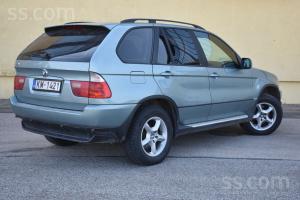 Blue BMW X5 2002 in Talsi, with an engine capacity of 3.00 L and mileage of 323 thousand km for 3500 €, photo 6 on AUTOMOTO.COM.LV