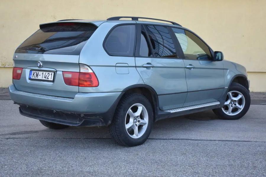 Zils BMW X5 2002 Talsi, ar dzinēja tilpumu 3.00 L un nobraukumu 323 tūkst. km par 3500 €, foto 6 vietnē AUTOMOTO.COM.LV