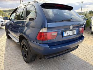 Blue BMW X5 2002 in Vilnius, with an engine capacity of 2.93 L and mileage of 359 thousand km for 2150 €, photo 4 on AUTOMOTO.COM.LV
