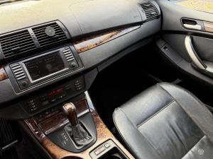 Blue BMW X5 2002 in Vilnius, with an engine capacity of 2.93 L and mileage of 359 thousand km for 2150 €, photo 26 on AUTOMOTO.COM.LV
