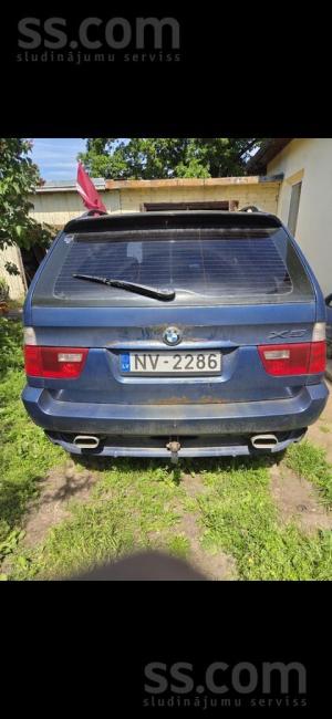 Zils BMW X5 2002 Rīga, ar dzinēja tilpumu 3.00 L un nobraukumu 375 tūkst. km par 2000 €, foto 5 vietnē AUTOMOTO.COM.LV