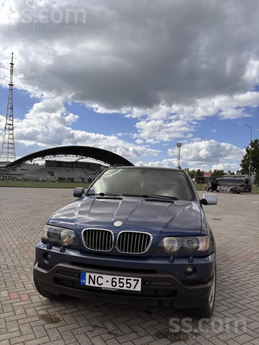 Zils BMW X5 2002 Valmiera, ar dzinēja tilpumu 3.00 L un nobraukumu 519 tūkst. km par 2500 €, foto 1 vietnē AUTOMOTO.COM.LV