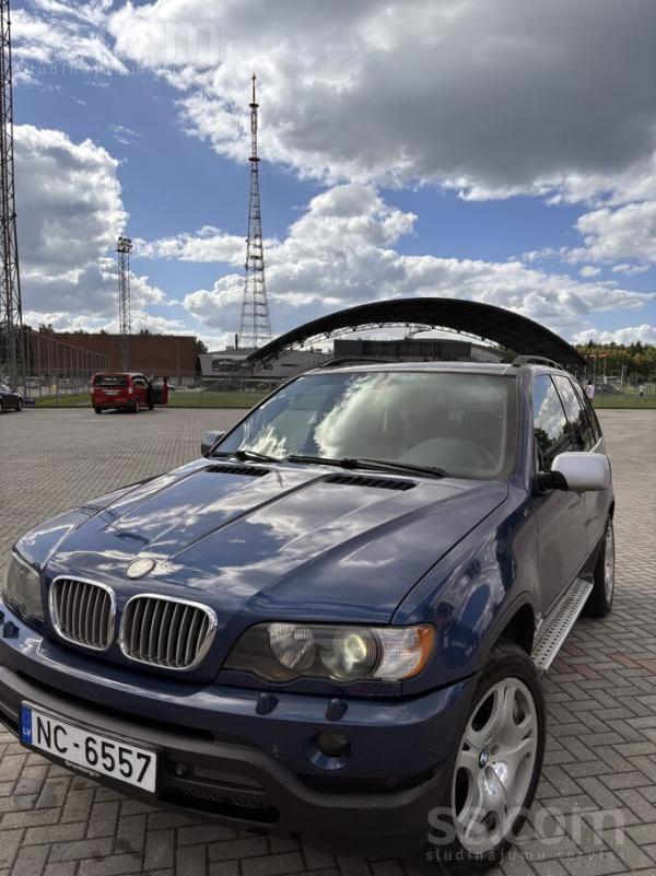 Zils BMW X5 2002 Valmiera, ar dzinēja tilpumu 3.00 L un nobraukumu 519 tūkst. km par 2500 €, foto 3 vietnē AUTOMOTO.COM.LV