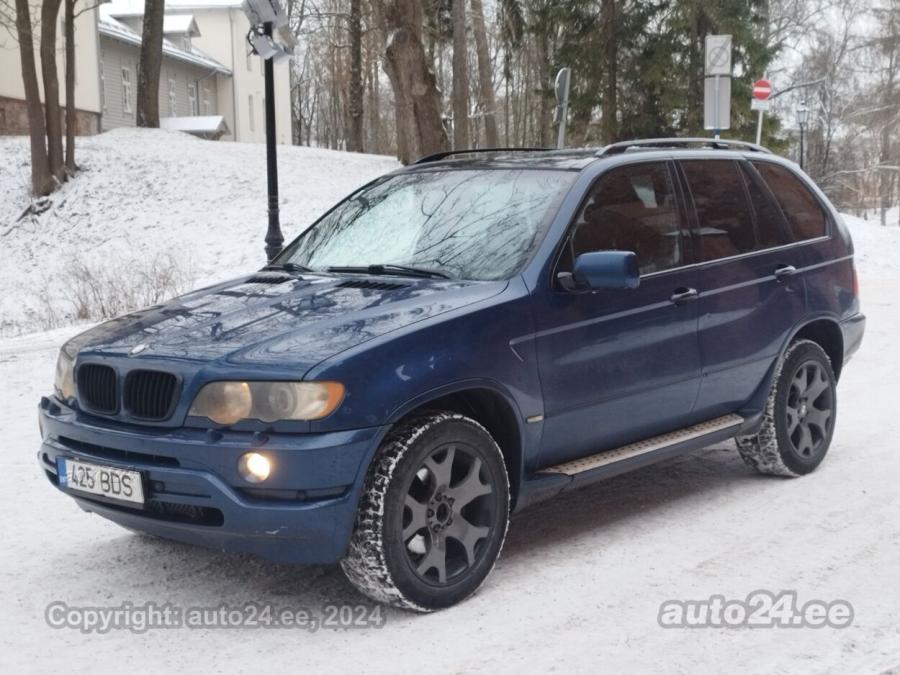 Blue BMW X5 2003 in Tartu, with an engine capacity of 2.90 L and mileage of 433 thousand km for 5200 €, photo 2 on AUTOMOTO.COM.LV