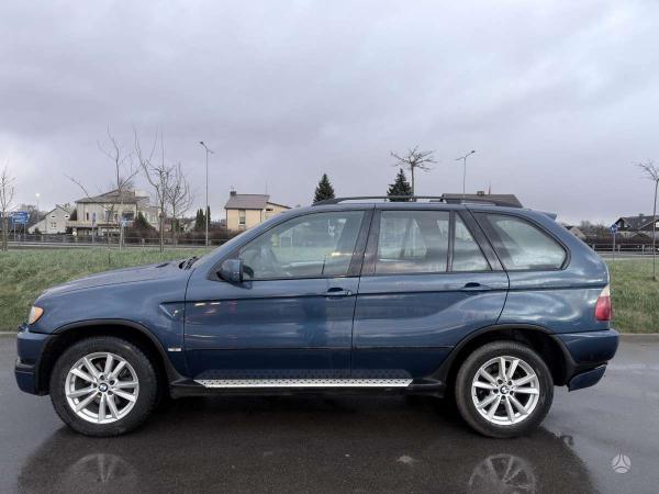 Blue BMW X5 2003 in Kretinga, with an engine capacity of 0.30 L and mileage of 335 thousand km for 4200 €, photo 2 on AUTOMOTO.COM.LV