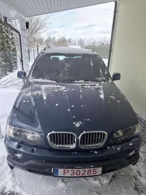 Blue BMW X5 2003 in Kretinga, with an engine capacity of 3.00 L and mileage of 335 thousand km for 4100 €, photo 38 on AUTOMOTO.COM.LV