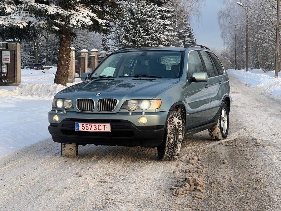 Zils BMW X5 2003 Alīta, ar dzinēja tilpumu 4.40 L un nobraukumu 227 tūkst. km par 4800 €, foto 1 vietnē AUTOMOTO.COM.LV