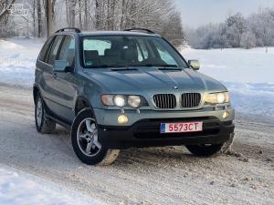 Zils BMW X5 2003 Alīta, ar dzinēja tilpumu 4.40 L un nobraukumu 227 tūkst. km par 4800 €, foto 2 vietnē AUTOMOTO.COM.LV