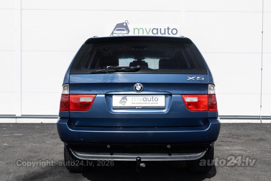 Blue BMW X5 2003 in Tallinn, with an engine capacity of 2.90 L and mileage of 354 thousand km for 4500 €, photo 8 on AUTOMOTO.COM.LV