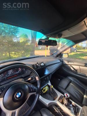 Zils BMW X5 2003 Cēsis, ar dzinēja tilpumu 3.00 L un nobraukumu 486 tūkst. km par 2500 €, foto 7 vietnē AUTOMOTO.COM.LV