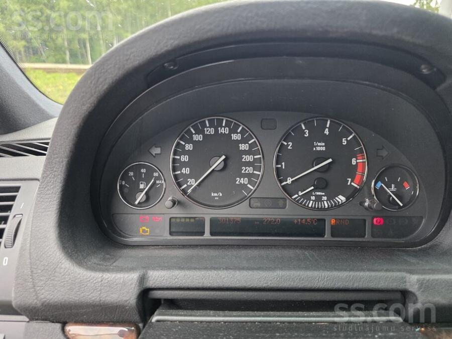 Синий БМВ Х5 2003 в Талси, объемом двигателя 4.40 л и пробегом 301 тыс. км за 5895 €, фото 8 на AUTOMOTO.COM.LV