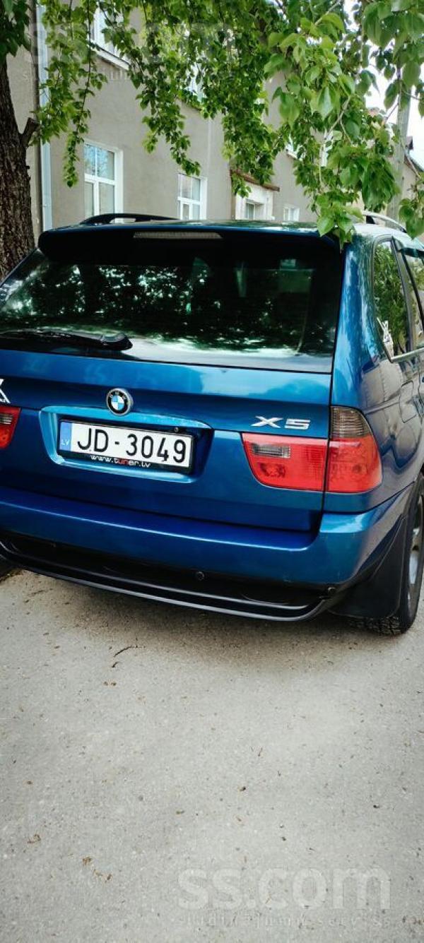 Zils BMW X5 2003 Daugavpils, ar dzinēja tilpumu 3.00 L un nobraukumu 410 tūkst. km par 5000 €, foto 8 vietnē AUTOMOTO.COM.LV