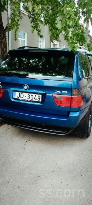 Zils BMW X5 2003 Daugavpils, ar dzinēja tilpumu 3.00 L un nobraukumu 410 tūkst. km par 5000 €, foto 9 vietnē AUTOMOTO.COM.LV