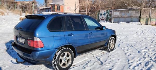 Blue BMW X5 2003 in Riga, with an engine capacity of 3.00 L and mileage of 245 thousand km for 2000 €, photo 3 on AUTOMOTO.COM.LV