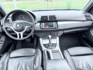 Blue BMW X5 2003 in Jelgava, with an engine capacity of 3.00 L and mileage of 337 thousand km for 1600 €, photo 4 on AUTOMOTO.COM.LV