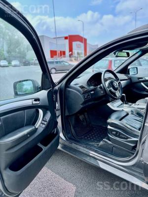 Blue BMW X5 2003 in Jelgava, with an engine capacity of 3.00 L and mileage of 337 thousand km for 1600 €, photo 13 on AUTOMOTO.COM.LV