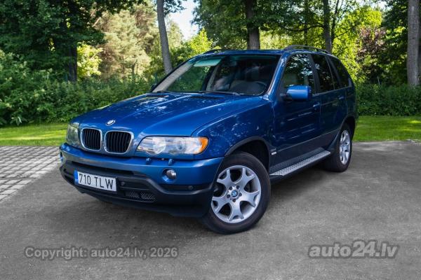 Blue BMW X5 2003 in Tallinn, with an engine capacity of 2.90 L and mileage of 355 thousand km for 3500 €, photo 2 on AUTOMOTO.COM.LV