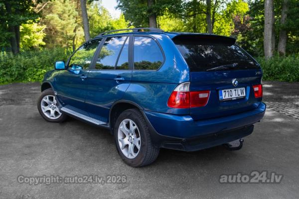 Blue BMW X5 2003 in Tallinn, with an engine capacity of 2.90 L and mileage of 355 thousand km for 3500 €, photo 4 on AUTOMOTO.COM.LV