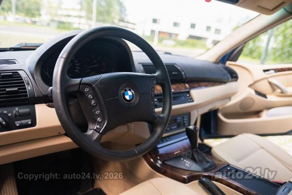 Blue BMW X5 2003 in Tallinn, with an engine capacity of 2.90 L and mileage of 355 thousand km for 3500 €, photo 5 on AUTOMOTO.COM.LV
