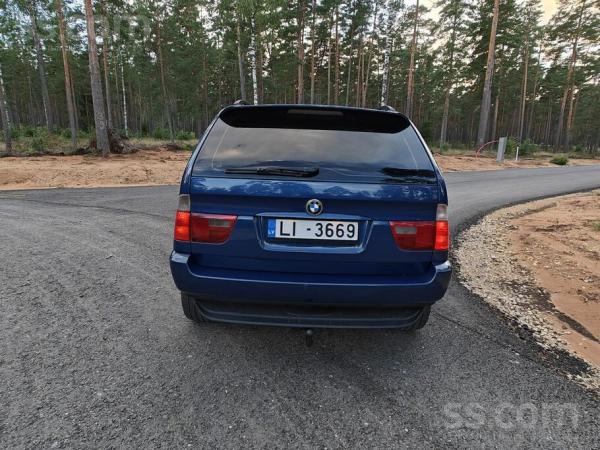 Zils BMW X5 2003 Rīga, ar dzinēja tilpumu 3.00 L un nobraukumu 565 tūkst. km par 4550 €, foto 5 vietnē AUTOMOTO.COM.LV