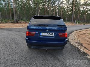 Blue BMW X5 2003 in Riga, with an engine capacity of 3.00 L and mileage of 565 thousand km for 4550 €, photo 6 on AUTOMOTO.COM.LV
