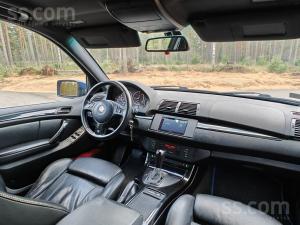 Blue BMW X5 2003 in Riga, with an engine capacity of 3.00 L and mileage of 565 thousand km for 4550 €, photo 20 on AUTOMOTO.COM.LV