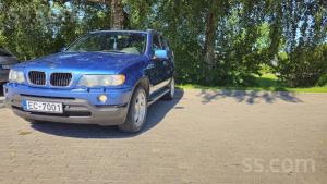 Zils BMW X5 2003 Gulbene, ar dzinēja tilpumu 3.00 L un nobraukumu 500 tūkst. km par 3590 €, foto 4 vietnē AUTOMOTO.COM.LV