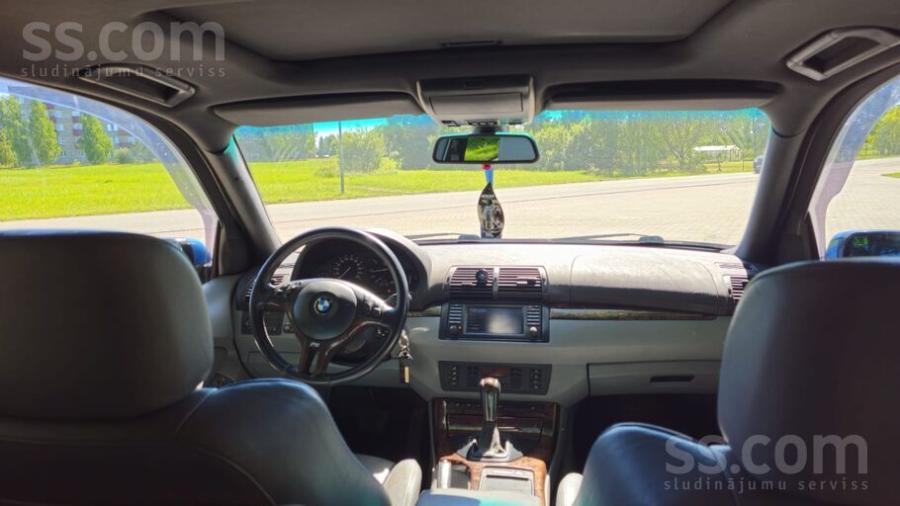 Zils BMW X5 2003 Gulbene, ar dzinēja tilpumu 3.00 L un nobraukumu 500 tūkst. km par 3590 €, foto 7 vietnē AUTOMOTO.COM.LV