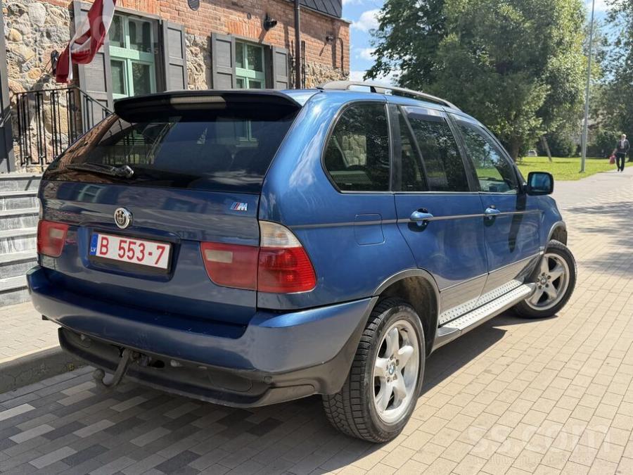 Синий БМВ Х5 2003 в Резекне, объемом двигателя 3.00 л и пробегом 501 тыс. км за 3490 €, фото 6 на AUTOMOTO.COM.LV