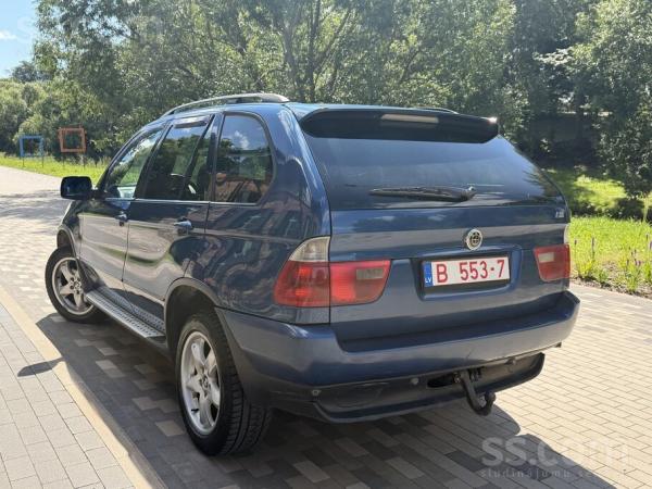 Blue BMW X5 2003 in Rezekne, with an engine capacity of 3.00 L and mileage of 501 thousand km for 3490 €, photo 6 on AUTOMOTO.COM.LV
