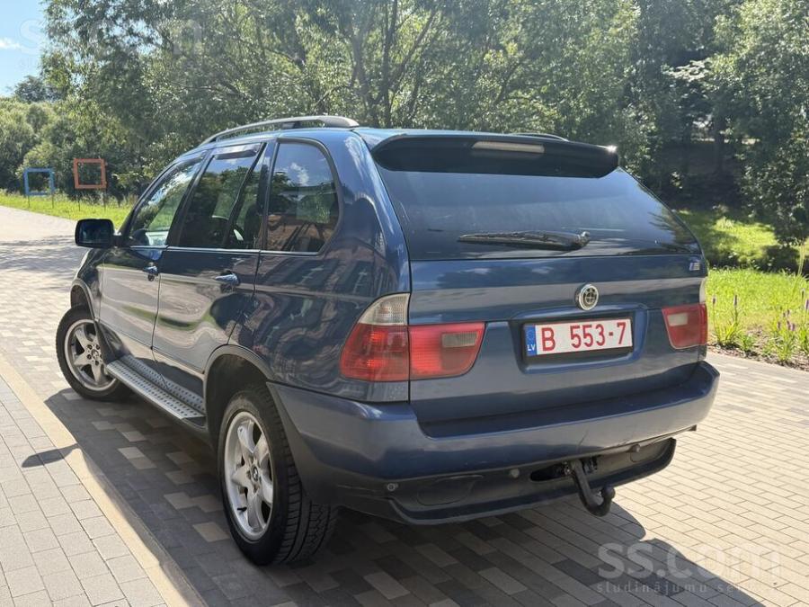 Синий БМВ Х5 2003 в Резекне, объемом двигателя 3.00 л и пробегом 501 тыс. км за 3490 €, фото 7 на AUTOMOTO.COM.LV
