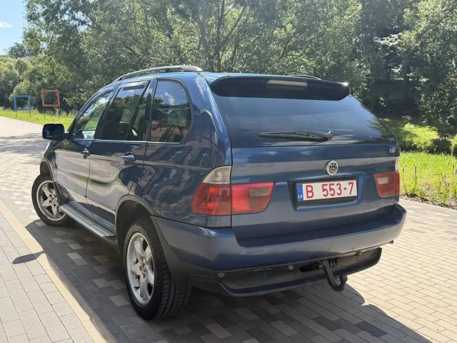 Zils BMW X5 2003 Rēzekne, ar dzinēja tilpumu 3.00 L un nobraukumu 501 tūkst. km par 3490 €, foto 7 vietnē AUTOMOTO.COM.LV