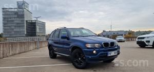 Синий БМВ Х5 2003 в Рига, объемом двигателя 3.00 л и пробегом 373 тыс. км за 3850 €, фото 5 на AUTOMOTO.COM.LV
