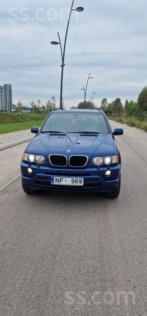 Синий БМВ Х5 2003 в Рига, объемом двигателя 3.00 л и пробегом 373 тыс. км за 3850 €, фото 6 на AUTOMOTO.COM.LV