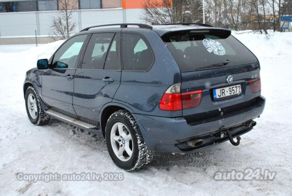 Blue BMW X5 2004 in Rakvere, with an engine capacity of 3.00 L and mileage of 355 thousand km for 6500 €, photo 2 on AUTOMOTO.COM.LV