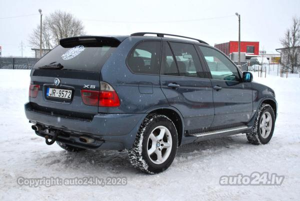 Blue BMW X5 2004 in Rakvere, with an engine capacity of 3.00 L and mileage of 355 thousand km for 6500 €, photo 4 on AUTOMOTO.COM.LV
