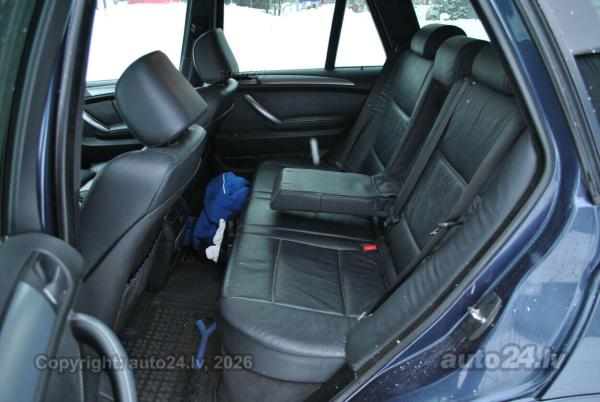 Blue BMW X5 2004 in Rakvere, with an engine capacity of 3.00 L and mileage of 355 thousand km for 6500 €, photo 8 on AUTOMOTO.COM.LV