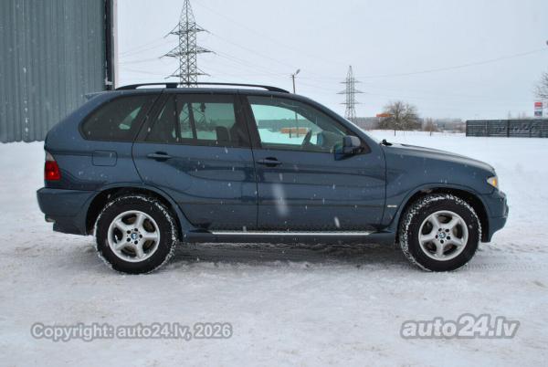 Blue BMW X5 2004 in Rakvere, with an engine capacity of 3.00 L and mileage of 355 thousand km for 6500 €, photo 9 on AUTOMOTO.COM.LV