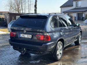 Blue BMW X5 2004 in Vilnius, with an engine capacity of 3.00 L and mileage of 420 thousand km for 4000 €, photo 3 on AUTOMOTO.COM.LV