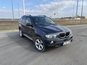 Blue BMW X5 2004 in Kaunas, with an engine capacity of 3.00 L and mileage of 309 thousand km for 4300 €, photo  on AUTOMOTO.COM.LV