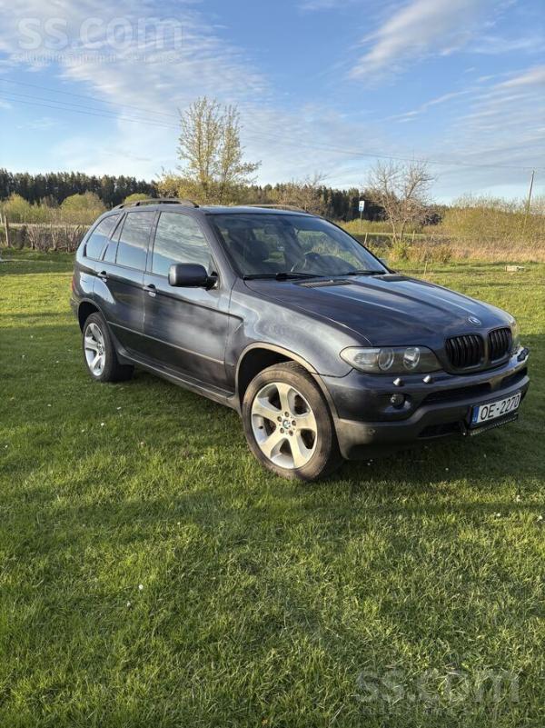 Zils BMW X5 2004 Talsi, ar dzinēja tilpumu 3.00 L un nobraukumu 474 tūkst. km par 3990 €, foto 1 vietnē AUTOMOTO.COM.LV