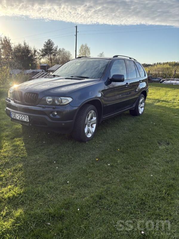 Zils BMW X5 2004 Talsi, ar dzinēja tilpumu 3.00 L un nobraukumu 474 tūkst. km par 3990 €, foto 6 vietnē AUTOMOTO.COM.LV